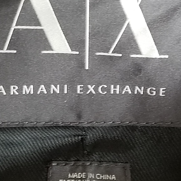 Armani Exchange | Jackets & Coats | Armani Exchange Jacket Faux Leather ...